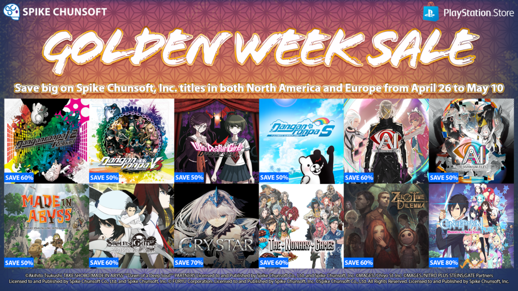 Save Up to 85% on Spike Chunsoft, Inc. Games During the PlayStation ...