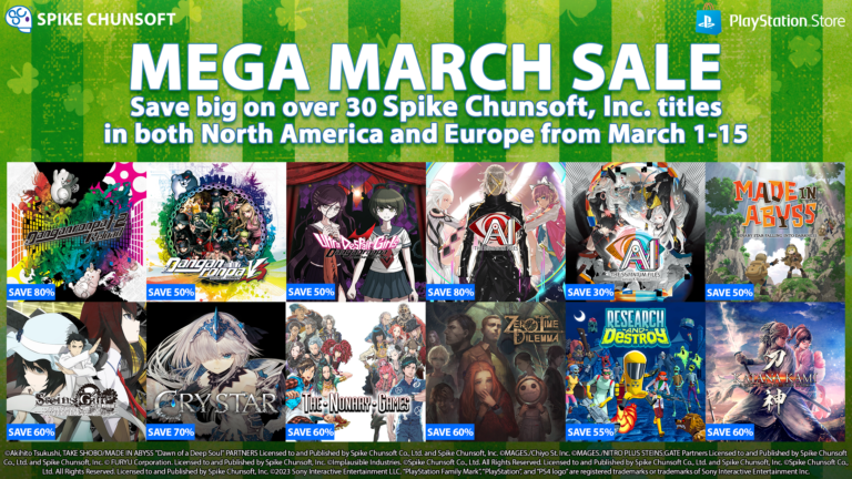 Save Up to 85% on Spike Chunsoft, Inc. Games During the PlayStation ...