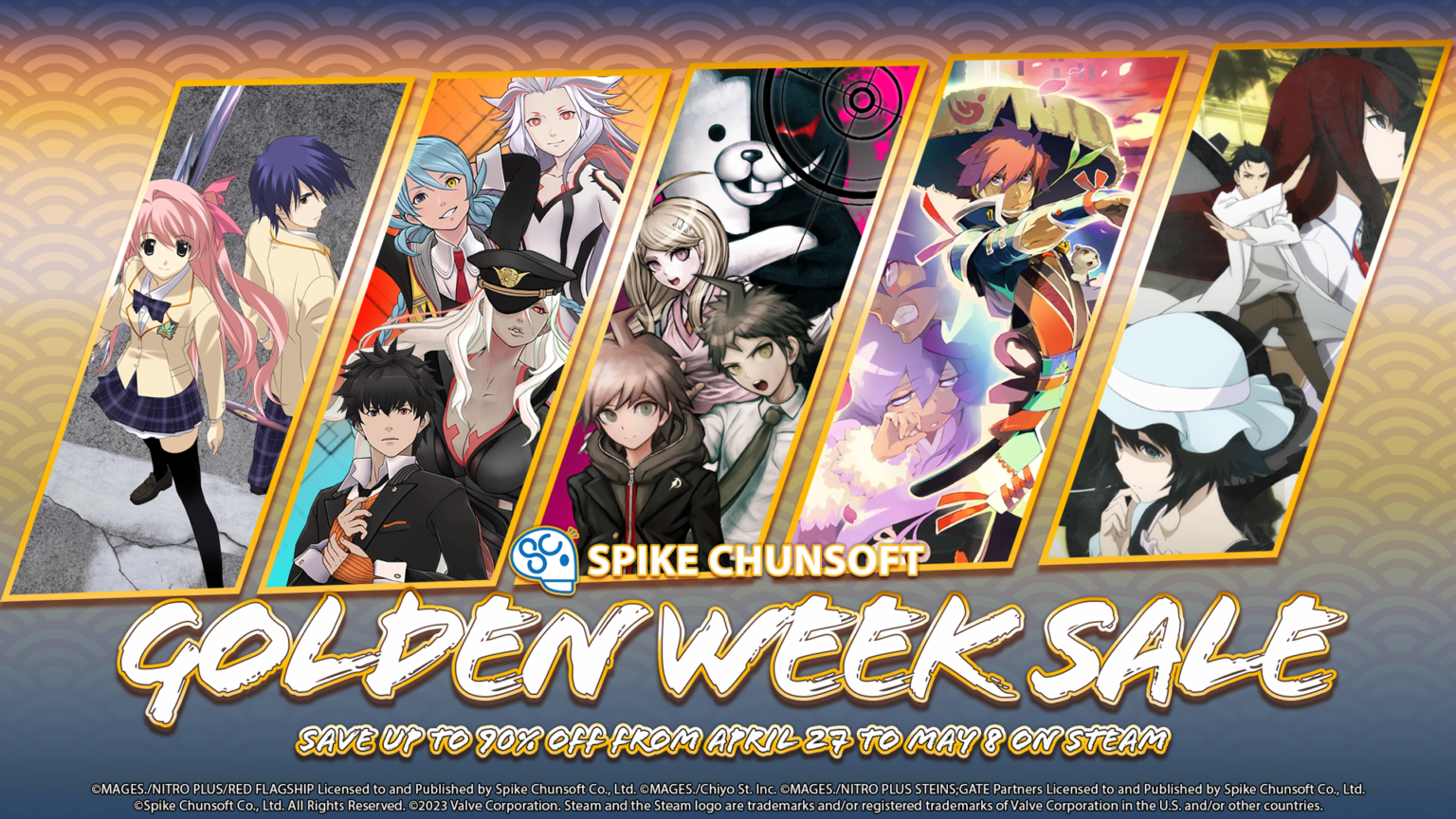 2023 Spike Chunsoft Golden Week Sale on Steam® - Spike Chunsoft