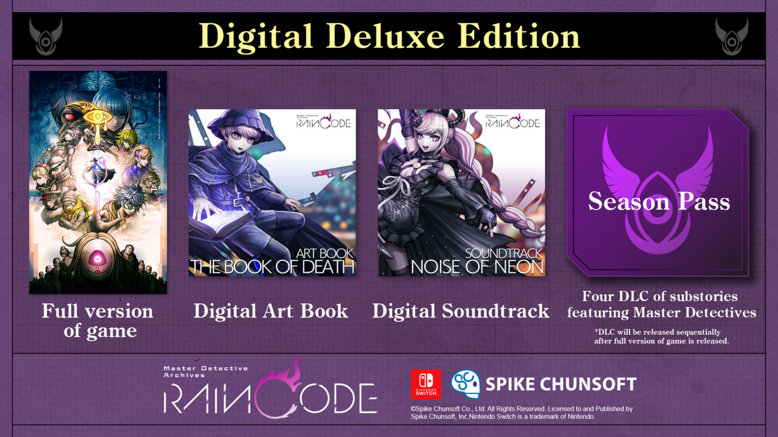 Master Detective Archives: RAIN CODE Plus - Spike Chunsoft